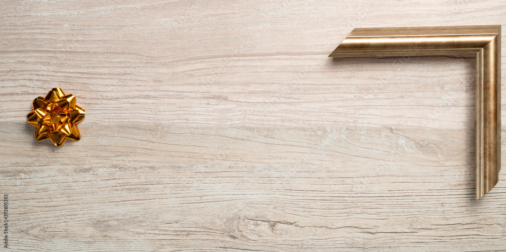 invitation card or greeting card background with gold star and gold ...