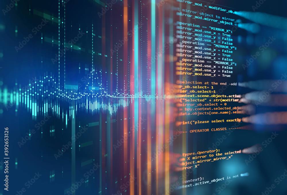 science formula and math equation abstract background Stock ...