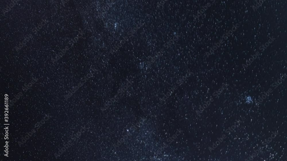 Vidéo Stock Scenic real fly to stars in Milky Way constellations ...