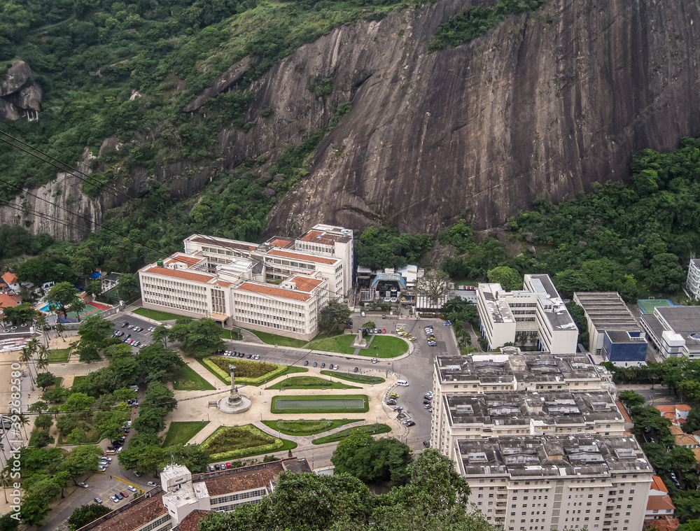 Rio de Janeiro, Brazil - December 25, 2008: Christmas day. 3 military ...
