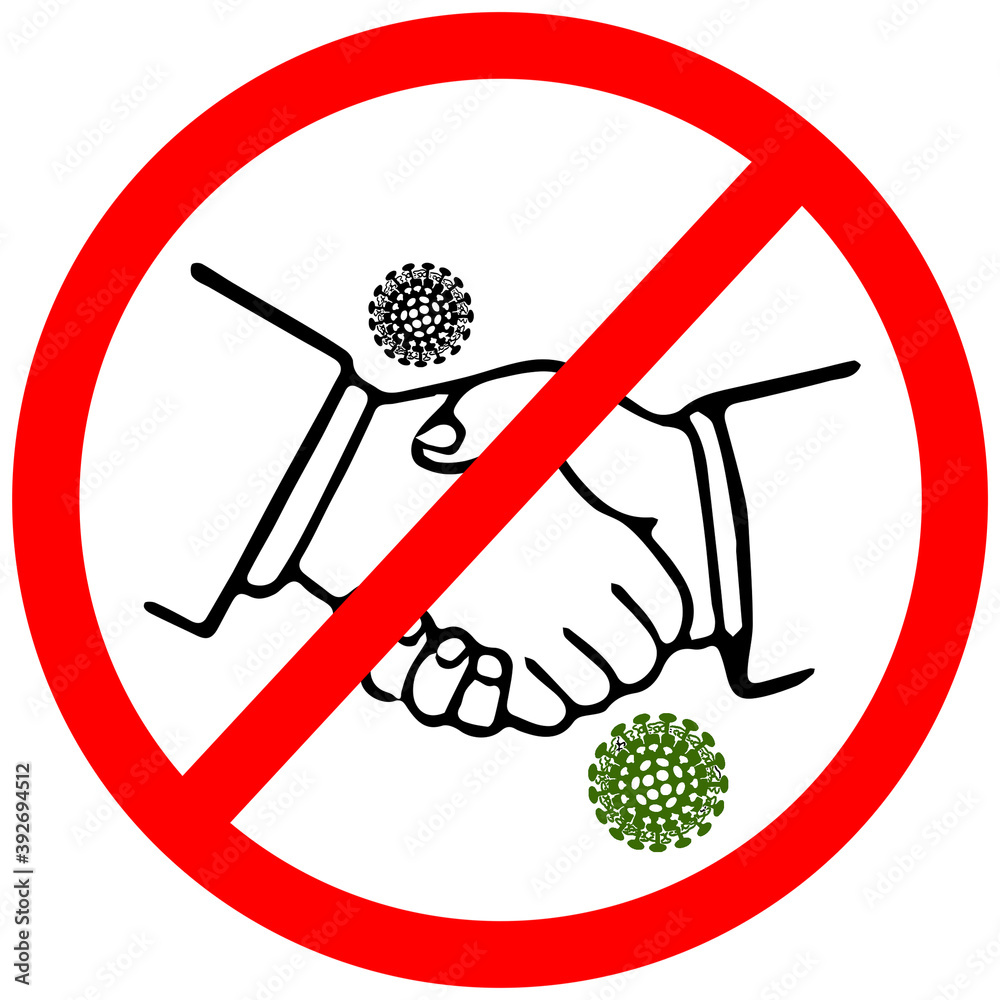 Do not handshake and not to get closer keep 1-2 meters distance between ...
