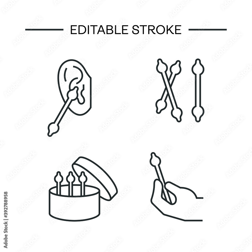Cotton swab, Cotton buds for adult health care, healthcare, cleaning ...