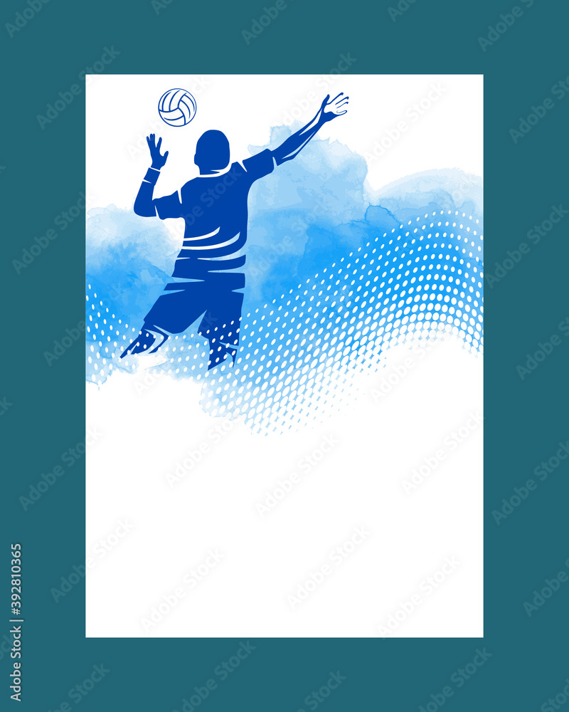 Volleyball sport - 27 Stock Vector | Adobe Stock