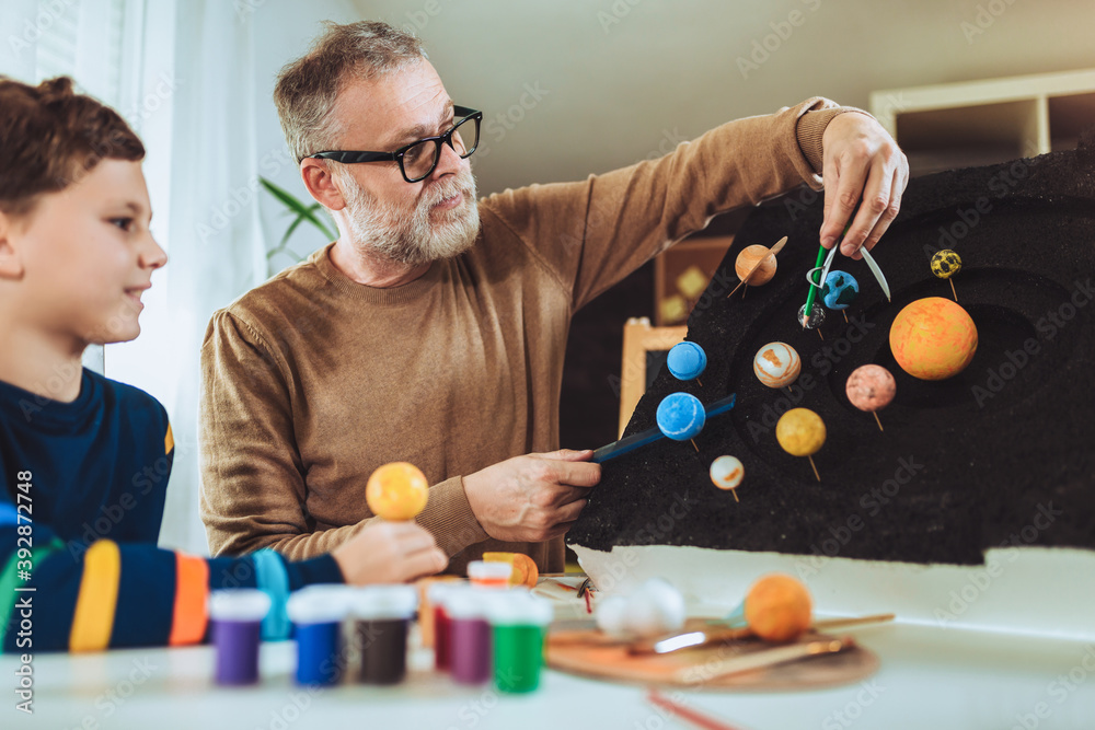 School Science Project Solar System
