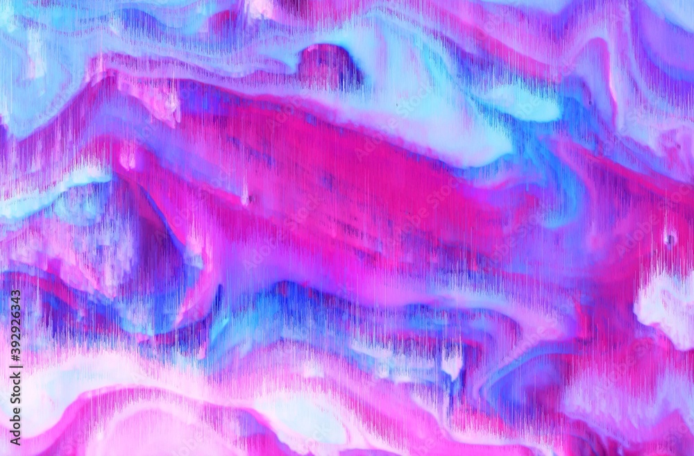 ภาพประกอบสต็อก Red-white-blue-purple abstract marble background. Bright ...