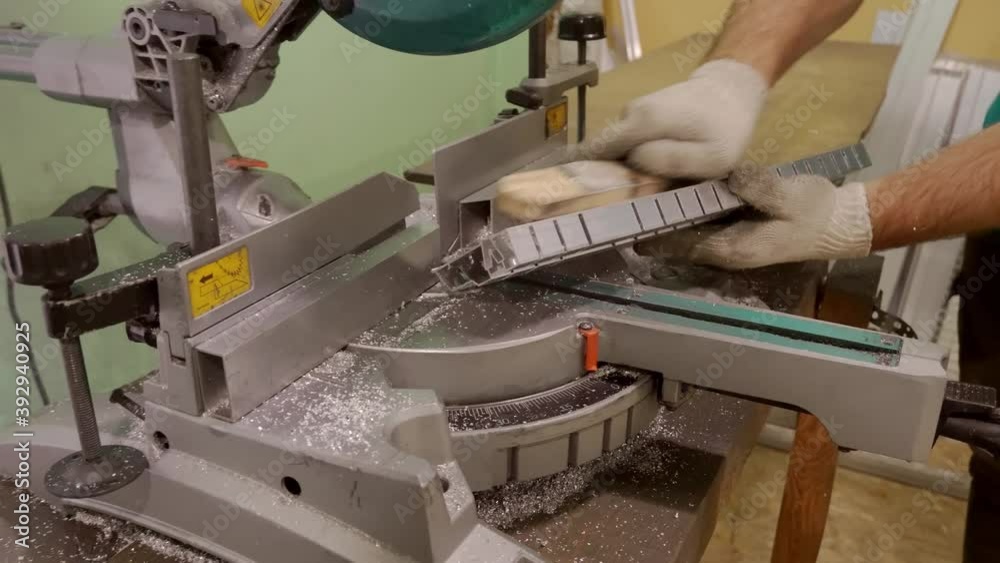 Aluminum profile with slits. Profile for multi-level stretch ceilings ...