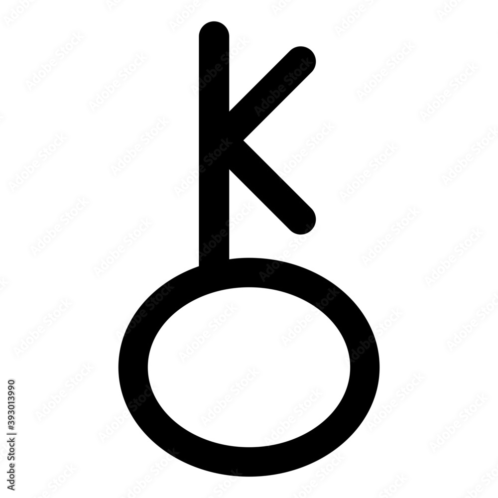 Chiron Symbol Vector Stock Vector | Adobe Stock