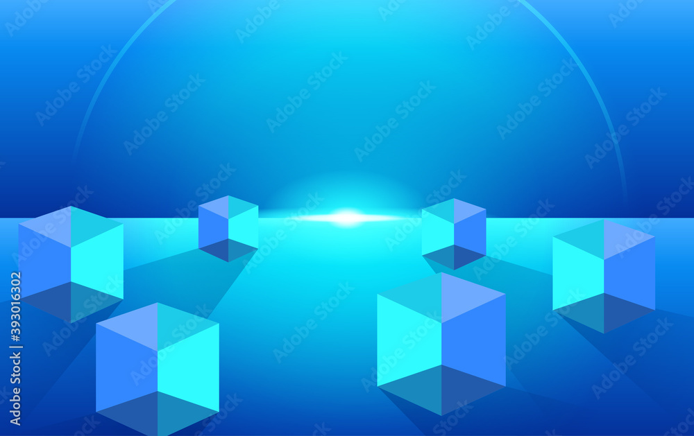 Geometric cube abstract background with shyne background, Abstract ...