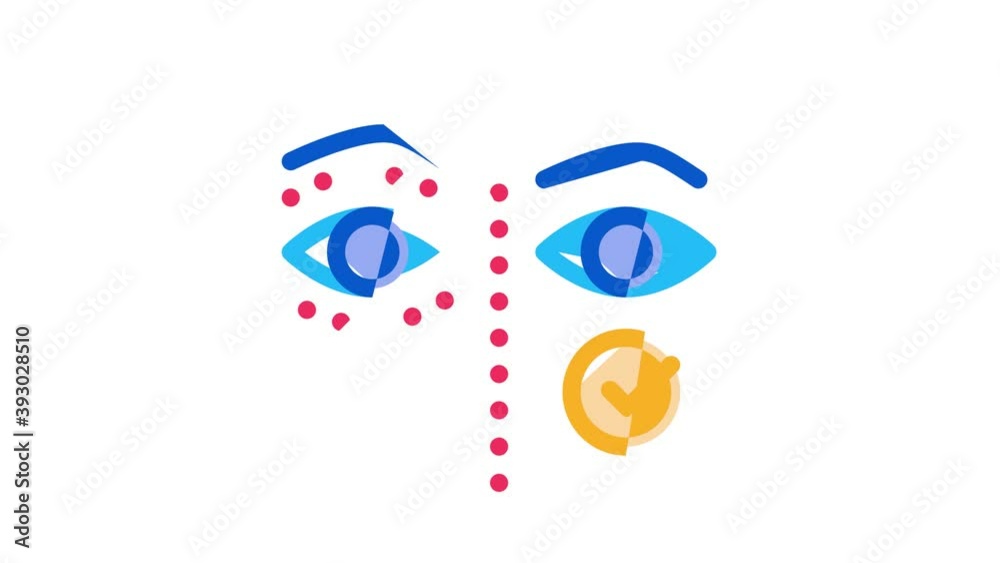 Eyelid Surgery Healthy Icon Animation Eyelid Surgery Blepharoplasty ...