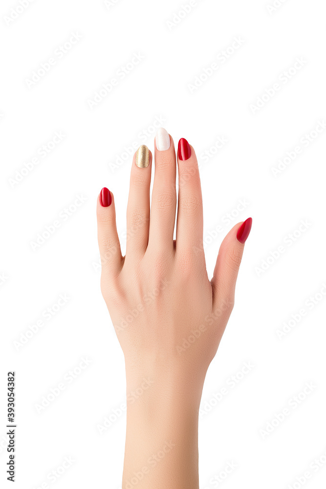 Hand Model Nail Polish