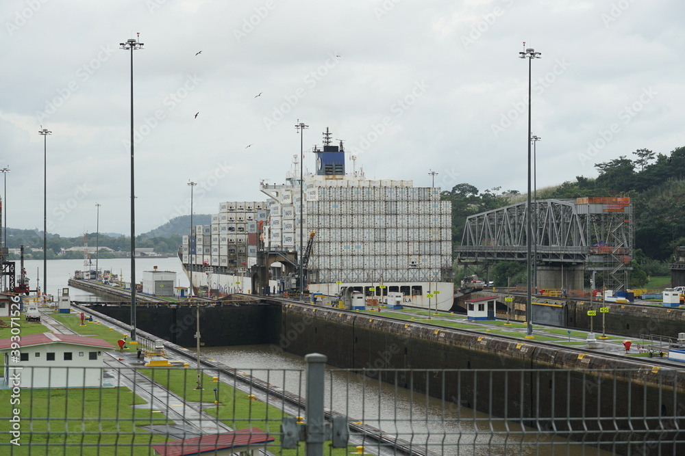 canal panama, ships, boat, container ships, canal de panama, containers ...
