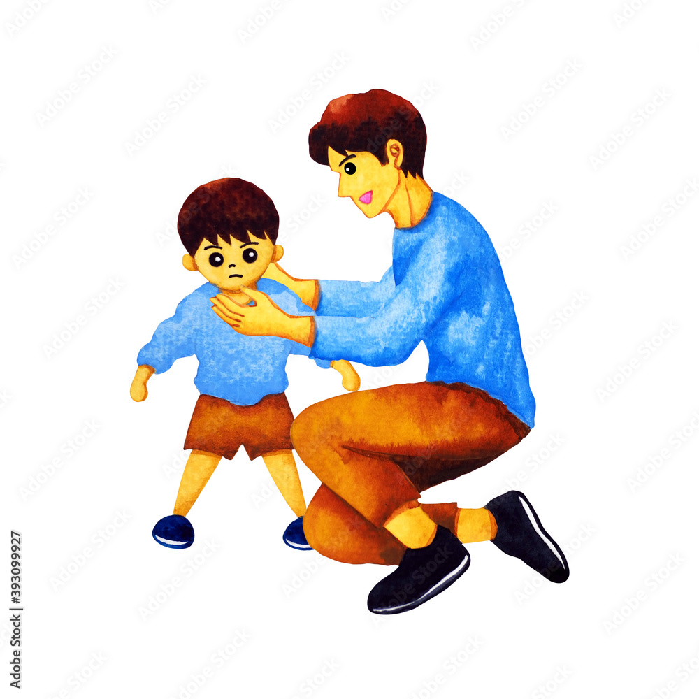 inner child boy crying sad angry and adult man yourself psychology art ...