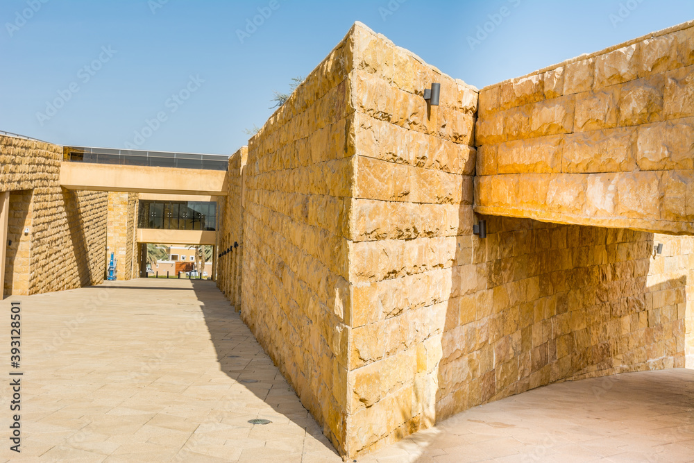 Historic buildings in Dariyah clay castle, also as Dereyeh and Dariyya ...