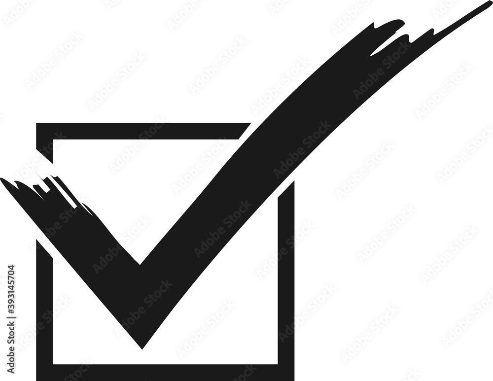 tick mark icon. check list icon vector Stock Vector | Adobe Stock