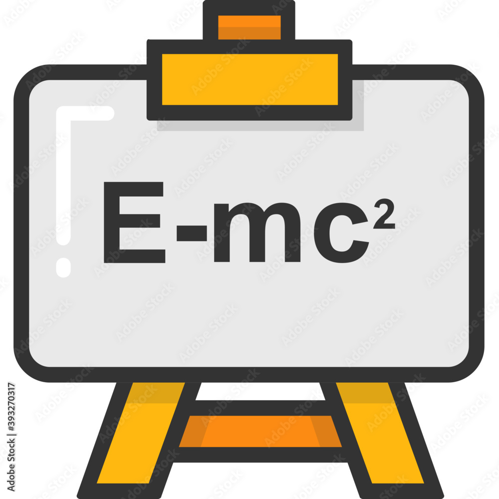 Einstein Vector Icon Stock Vector | Adobe Stock