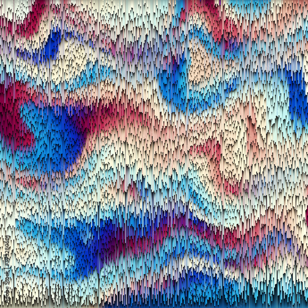 Abstract pattern with imitation of a grunge texture with thin lines ...