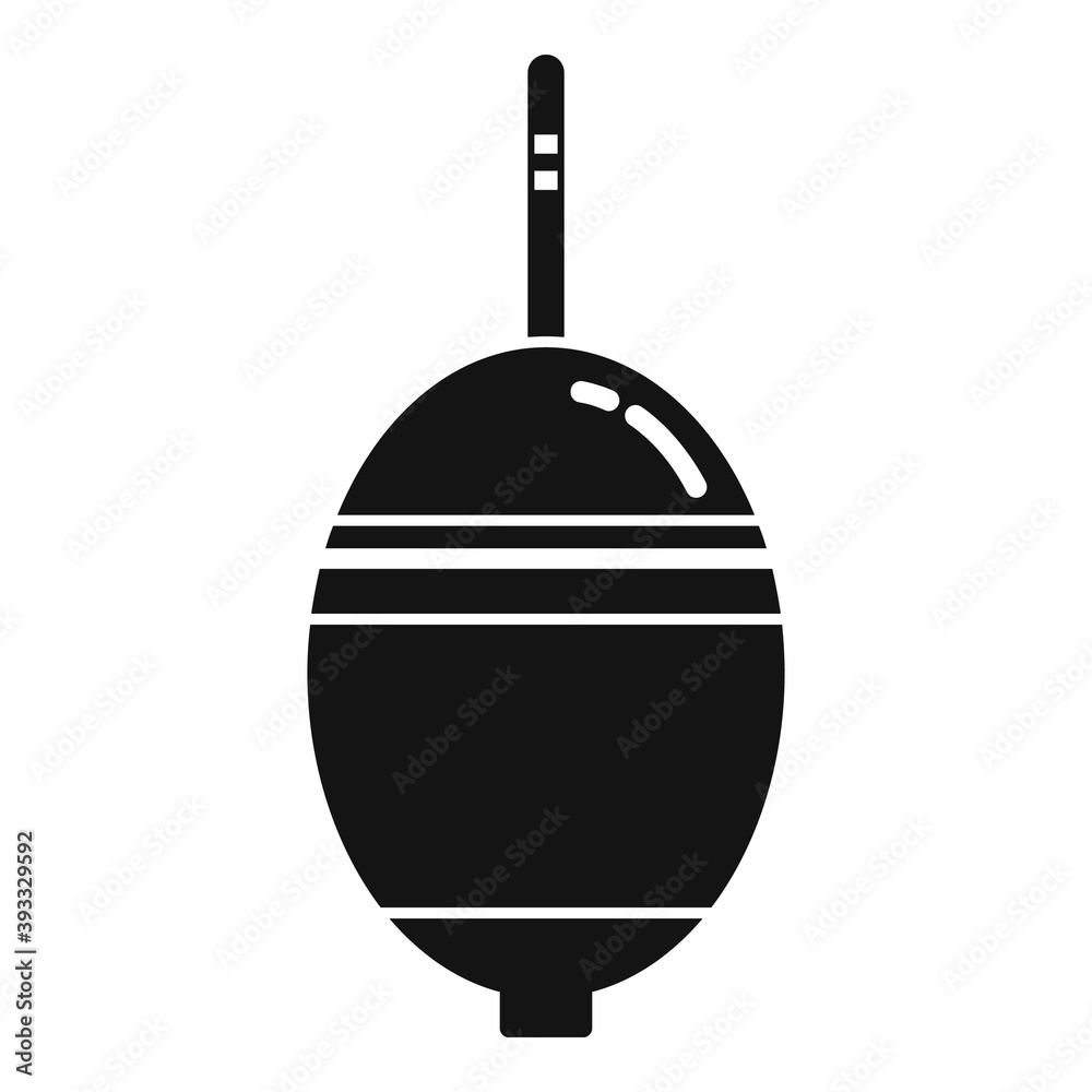 Bobber activity icon. Simple illustration of bobber activity vector ...