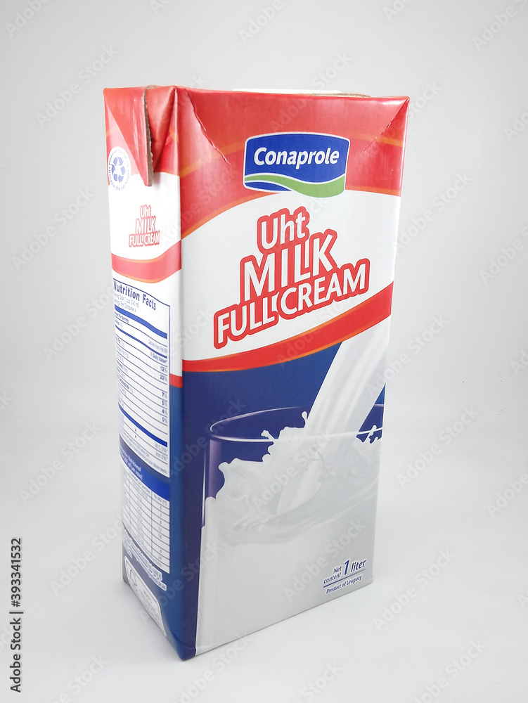 Conaprole uht milk full cream in Manila, Philippines Photos | Adobe Stock