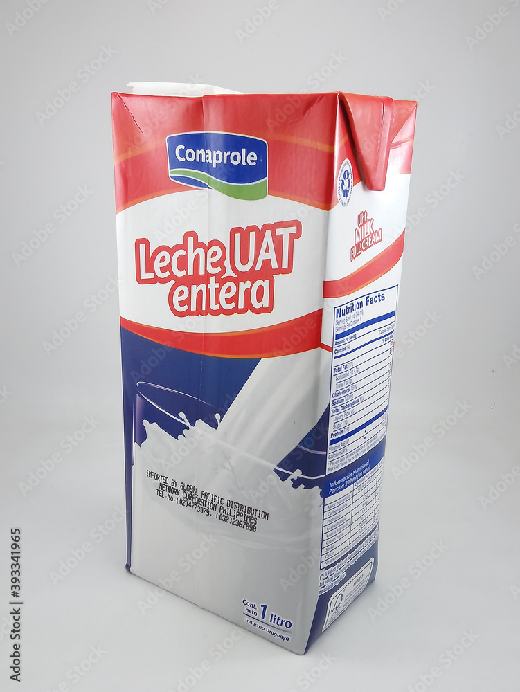 Conaprole uht milk full cream in Manila, Philippines Stock Photo ...