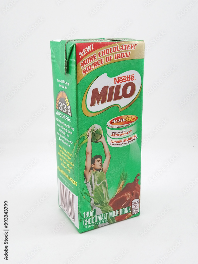 Milo chocomalt milk drink in Manila, Philippines Stock Photo | Adobe Stock
