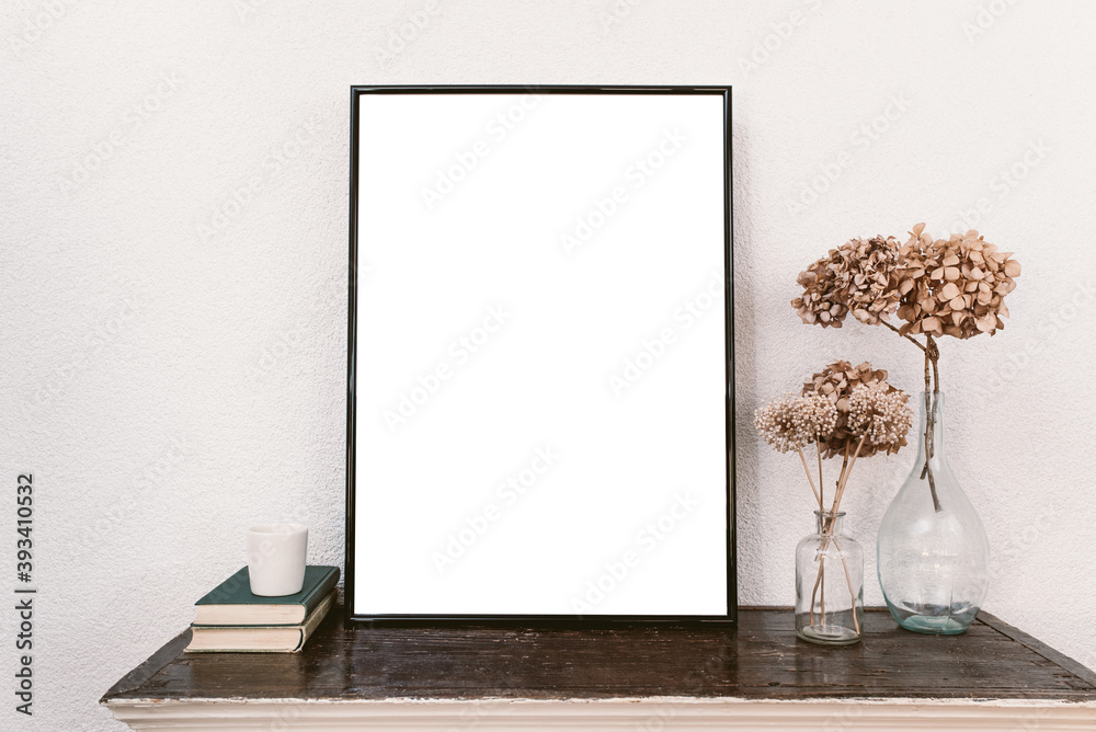 Empty picture frame Stock Photo | Adobe Stock