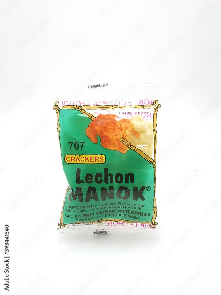 Lechon manok crackers in Quezon City, Philippines Stock Photo | Adobe Stock
