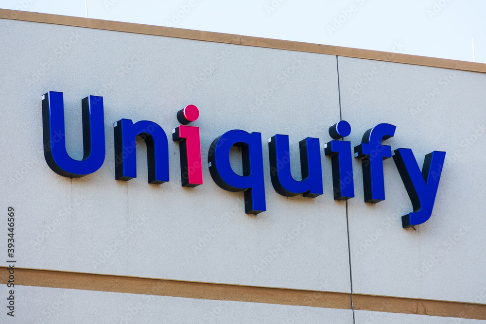 Uniquify sign on HQ of a fabless manufacturer of next generation SoCs ...