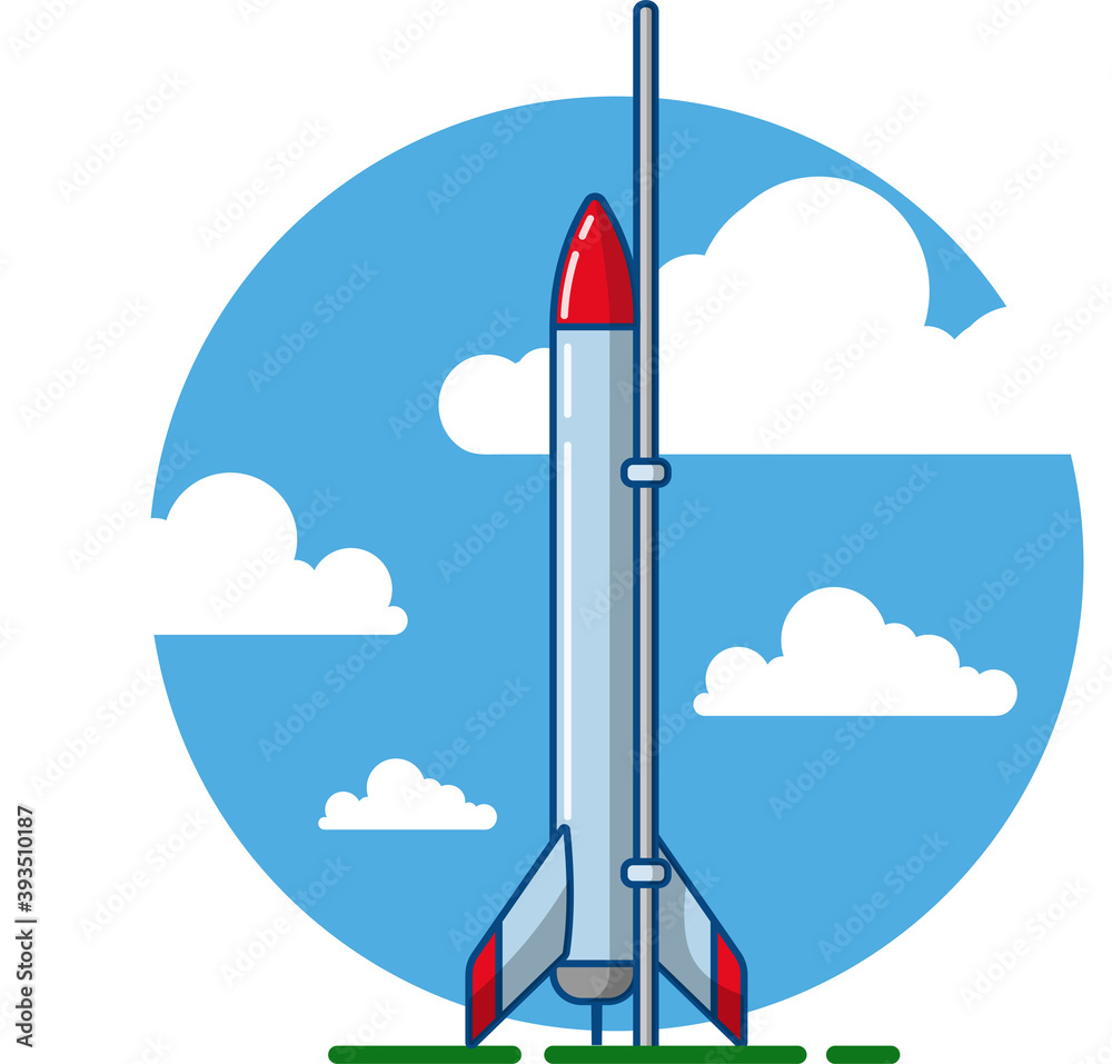 Rocket Launch Pad Clip Art