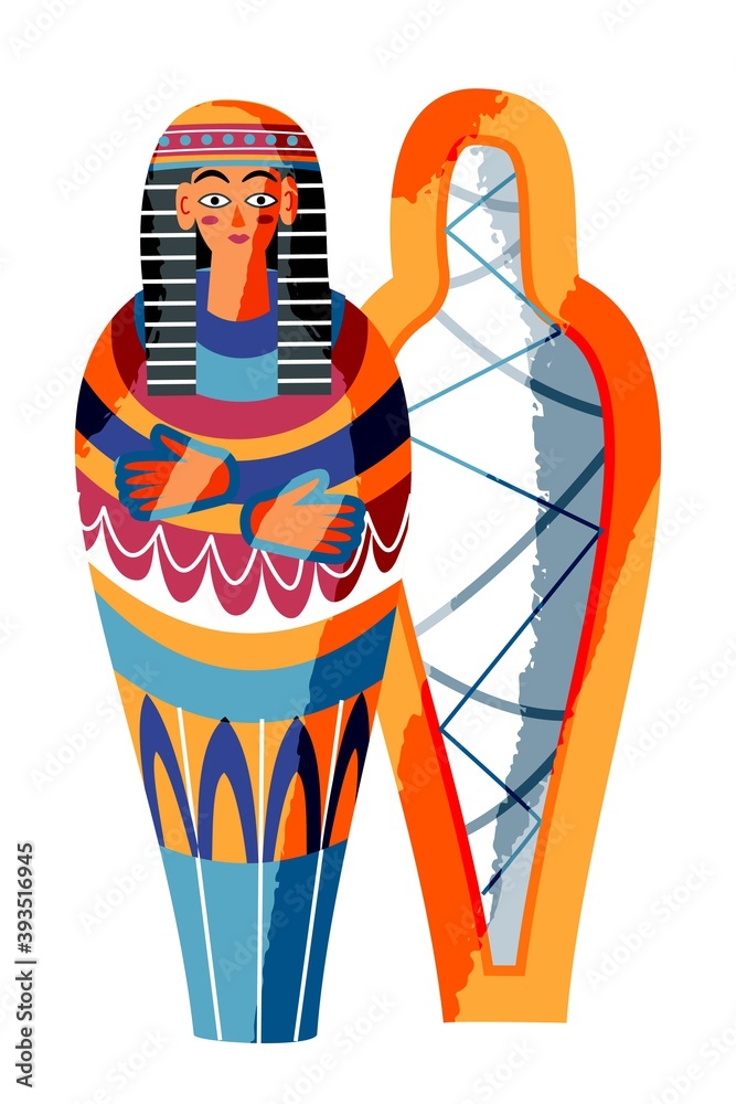 Egyptian Sarcophagus Patterns