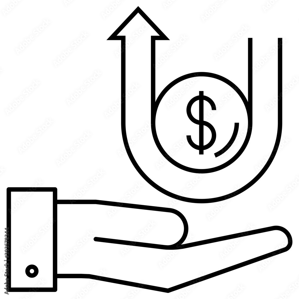 Payroll tax Concept, Employee Wage Vector Icon Design, Compulsory ...