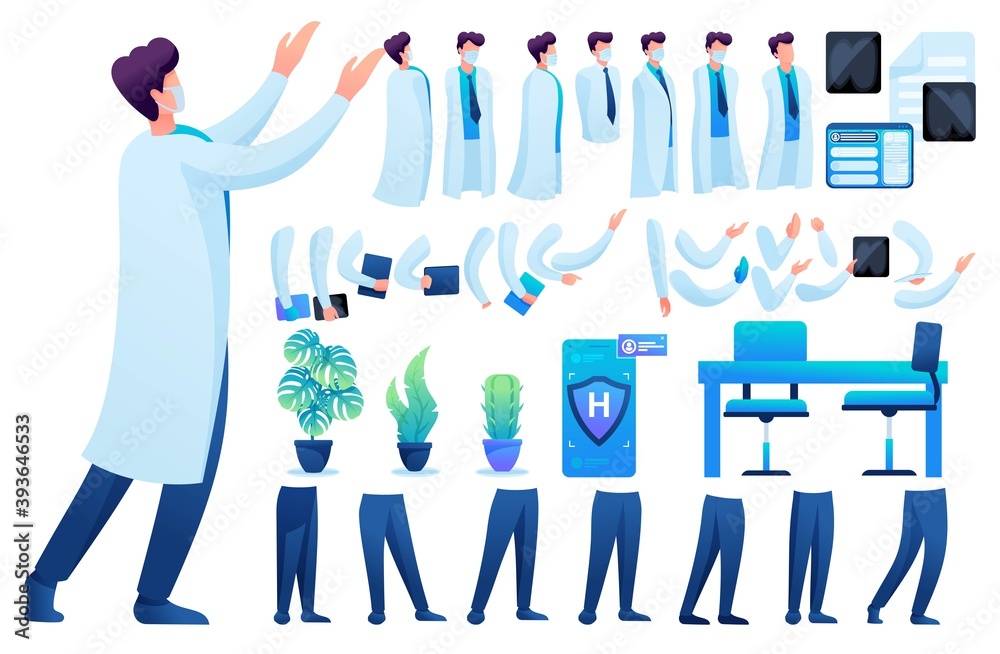 Constructor for creating a doctor N 9. Create your own doctor character ...