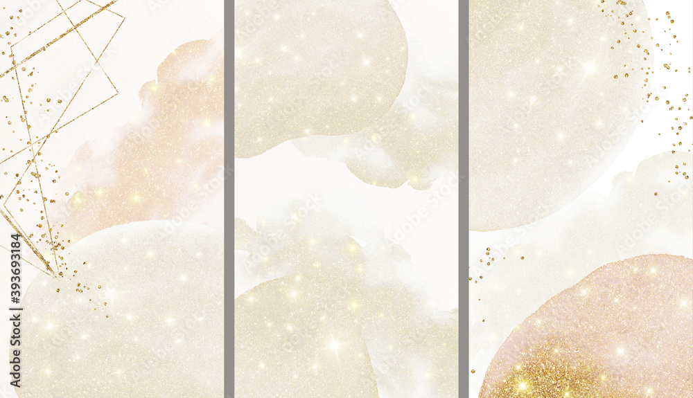 Abstract Arrangements. Christmas shiny dreamy. Posters. Terracotta ...