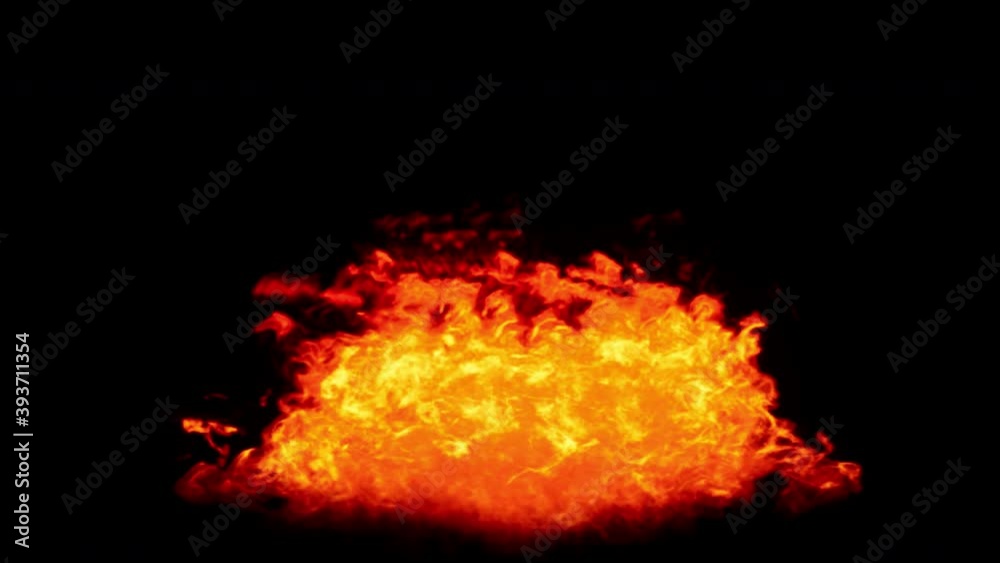 Fire Flames Igniting And Burning with alpha channel (Transparent ...