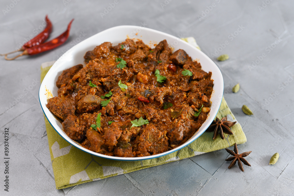 Spicy beef curry , Goan style beef vindaloo , Traditional Indian Lamb ...