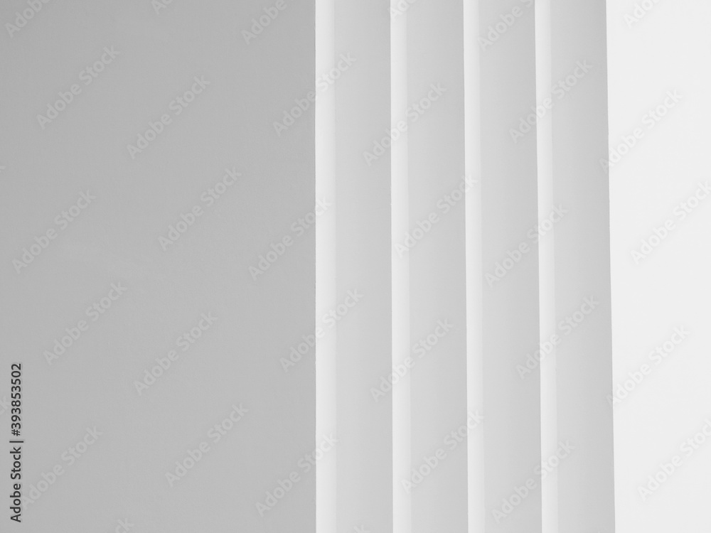 architecture white wall corner texture, building background Stock Photo ...