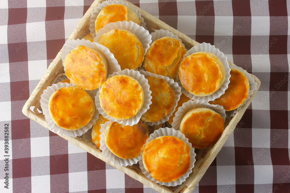 pile of empadas or empadinhas is a very popular and traditional snack ...