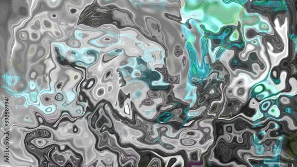 Colored blue and grey rippling background texture. Abstract looping 4k ...