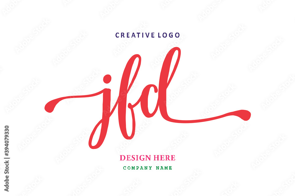 JFD lettering logo is simple, easy to understand and authoritative ...