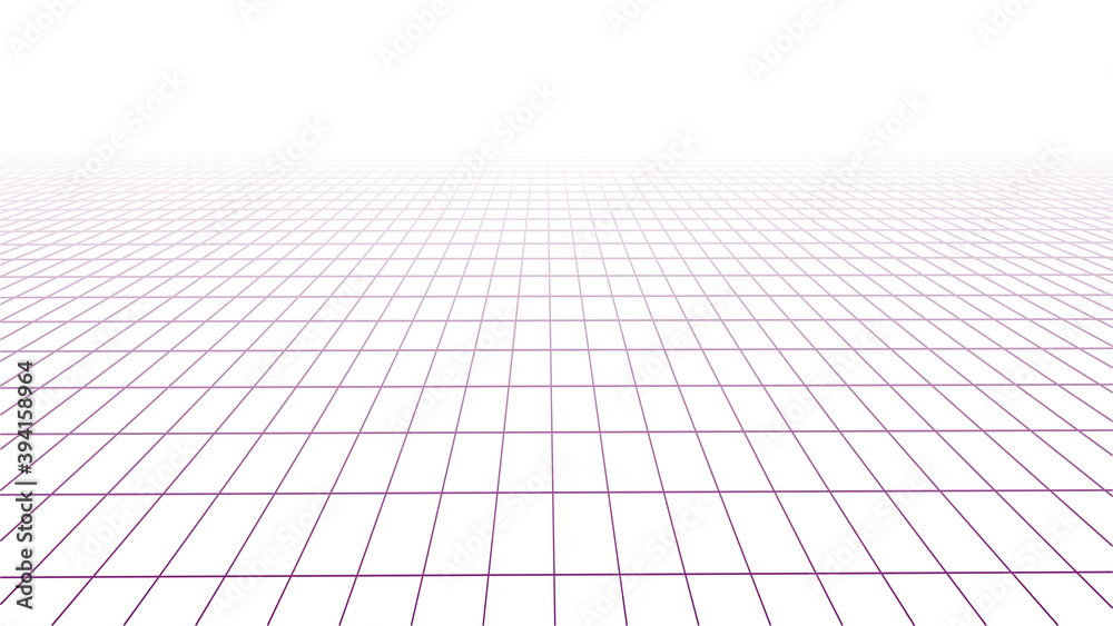 Abstract perspective pink grid. Wireframe landscape. Vector ... Abstract perspective pink grid. Wireframe landscape. Vector ...