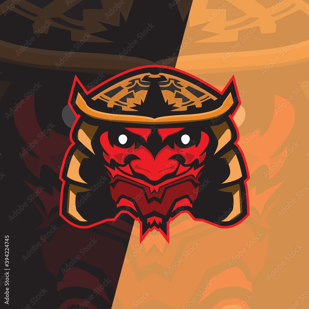 Samurai logo. Esport Team Logo. Streamer Gaming Logo. Gaming Creator ...