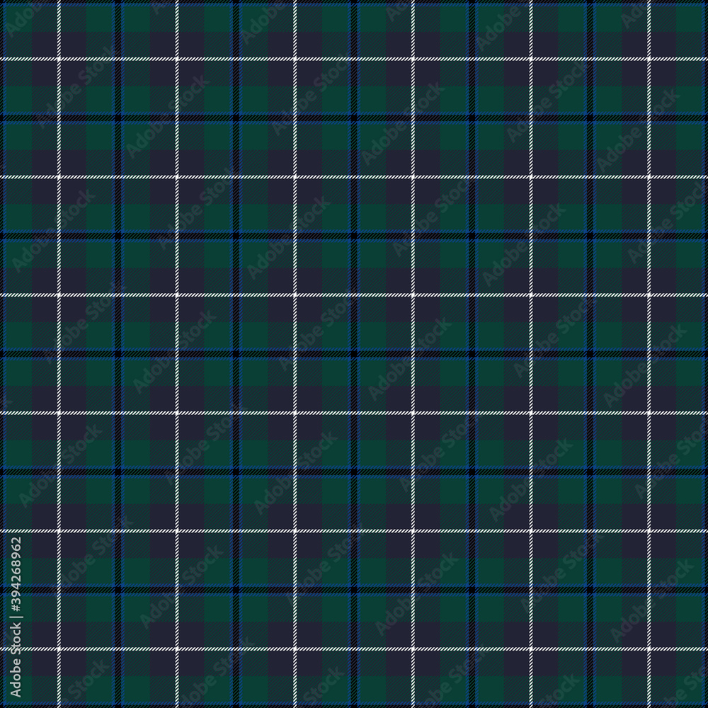 Douglas Modern Tartan Seamless Pattern - Repeating pattern design of ...