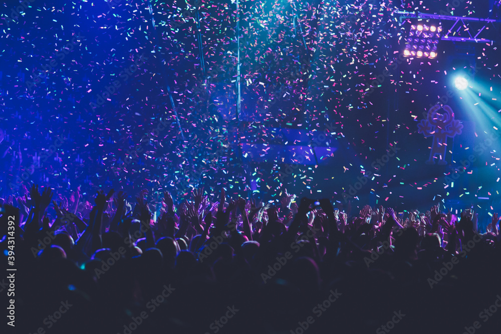 Colourful Concert Lights