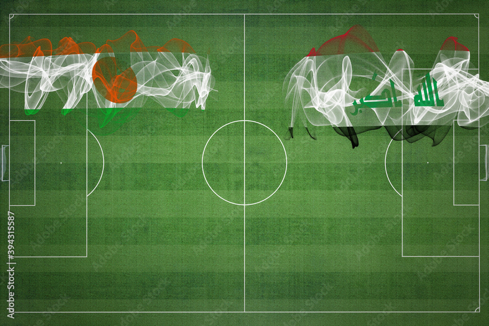Niger vs XXXX Soccer Match, national colors, national flags, soccer ...