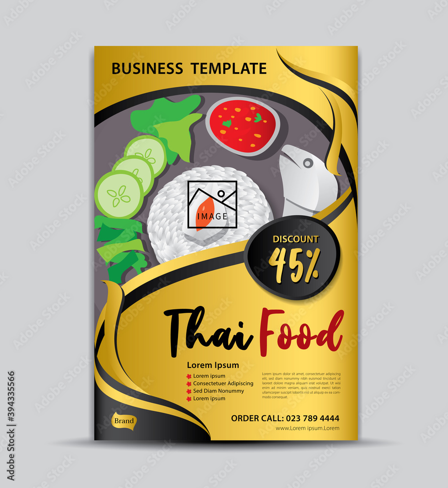 Food Press Ads Design