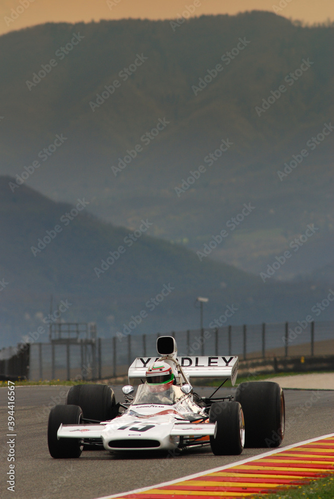 Mugello Circuit 1 April 2007: Classic F1 Car 1972 McLaren M19C ex Denny ...
