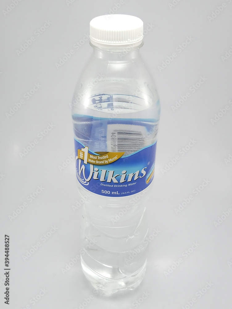 Wilkins distilled water bottle in Quezon City, Philippines Stock Photo ...