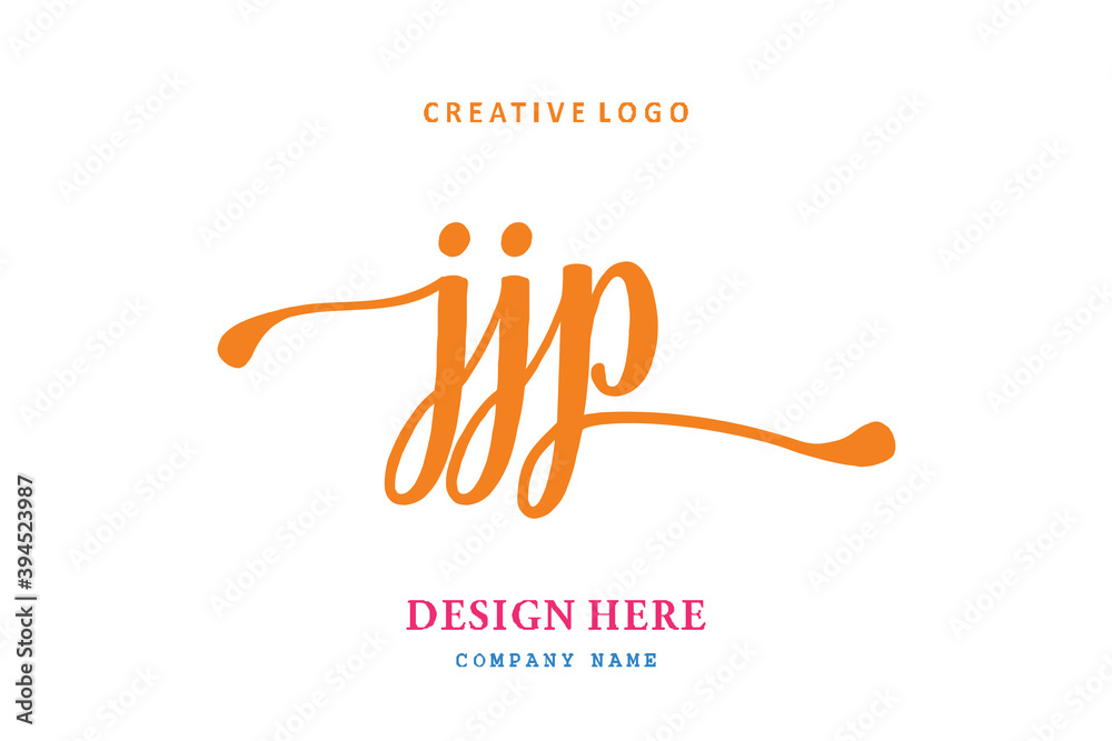 JJP lettering logo is simple, easy to understand and authoritative ...