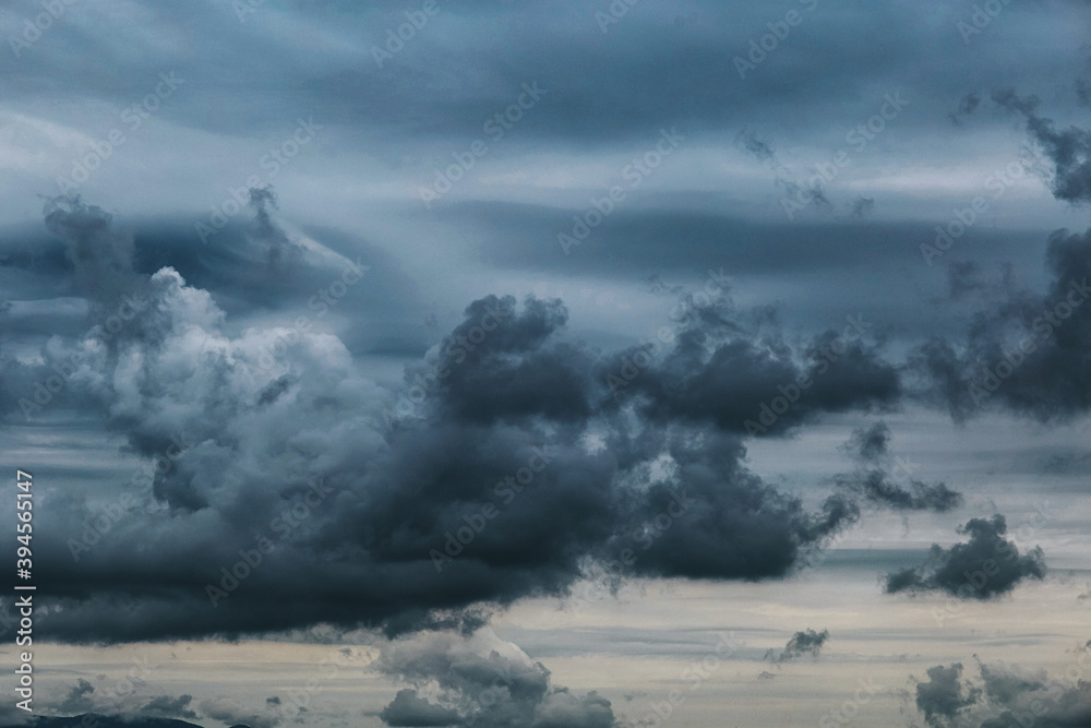Gloomy storm clouds - overlay for photoshop, background for website and ...