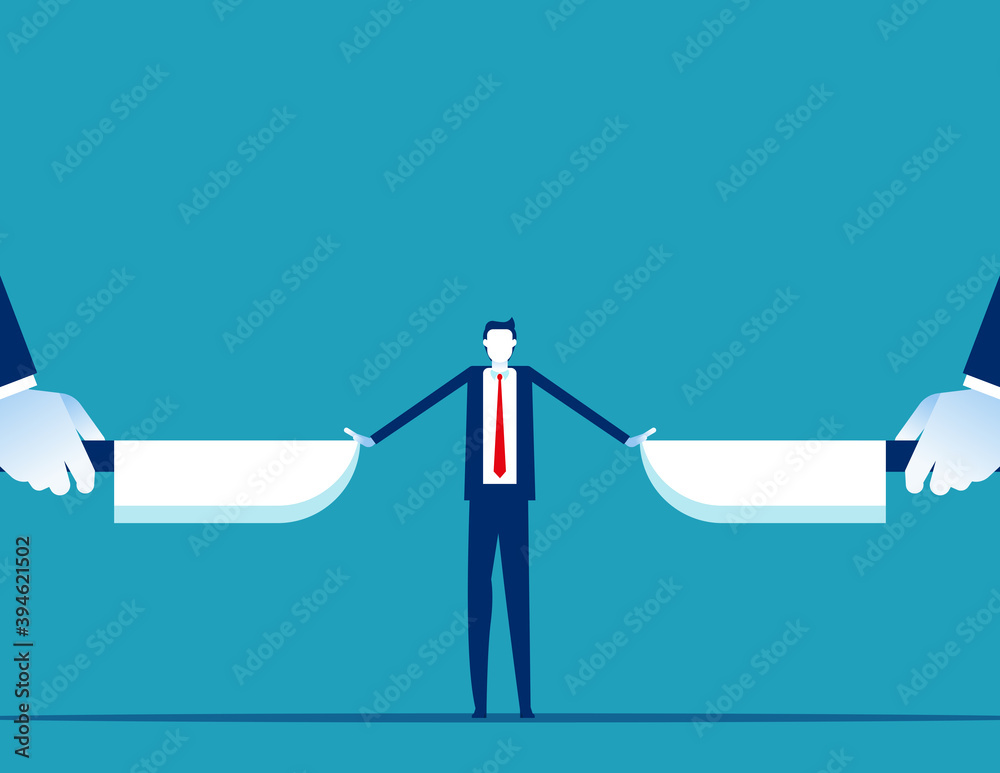 Stop Brawl. Businessman stopped the knife, Crime and violence concept ...