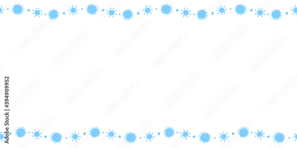 Background, frame, border from molecules, cells of virus, bacteria ...